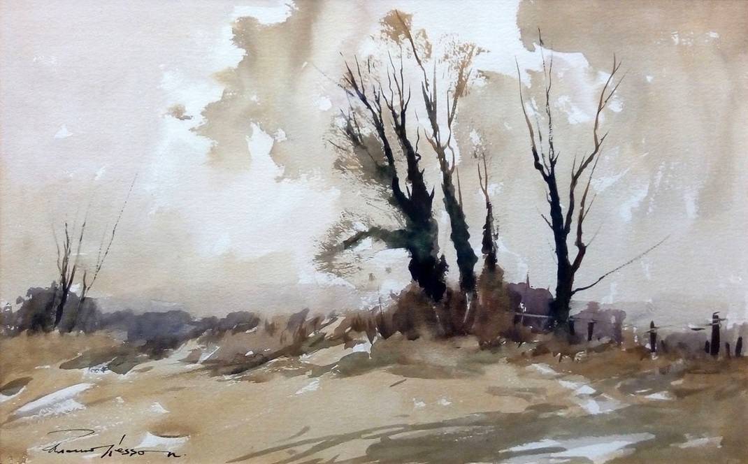 Edward Wesson – Trees in Winter – A A M